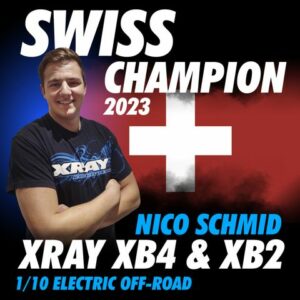 XRAY XB2 and XB4 Swiss Champion 2023 - TM Models