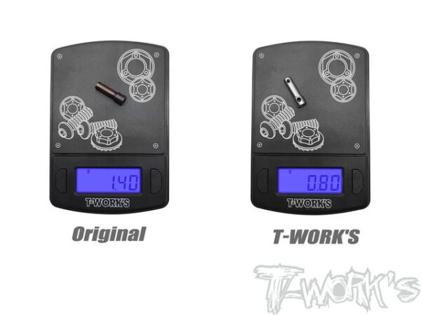 64 Titanium Adapter For Gear Diff Outdrive ( For Xray X4'26 ) 2pcs.